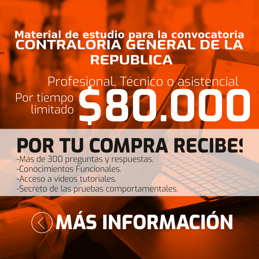 Contraloria General de la Republica - Concursa con Exito